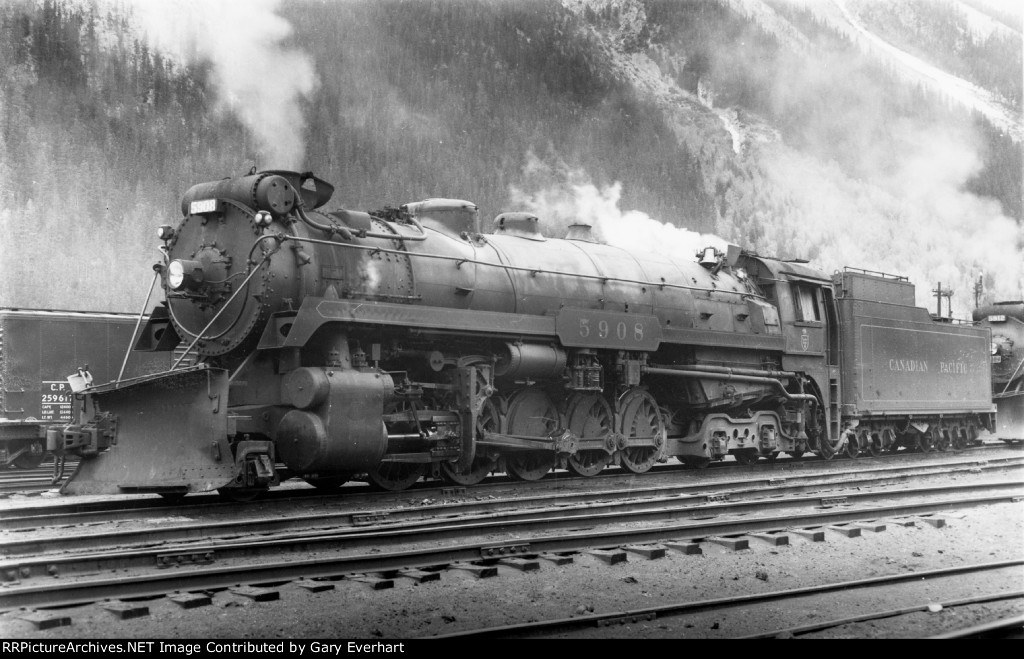 CP 2-10-4 #5908 - Canadian Pacific